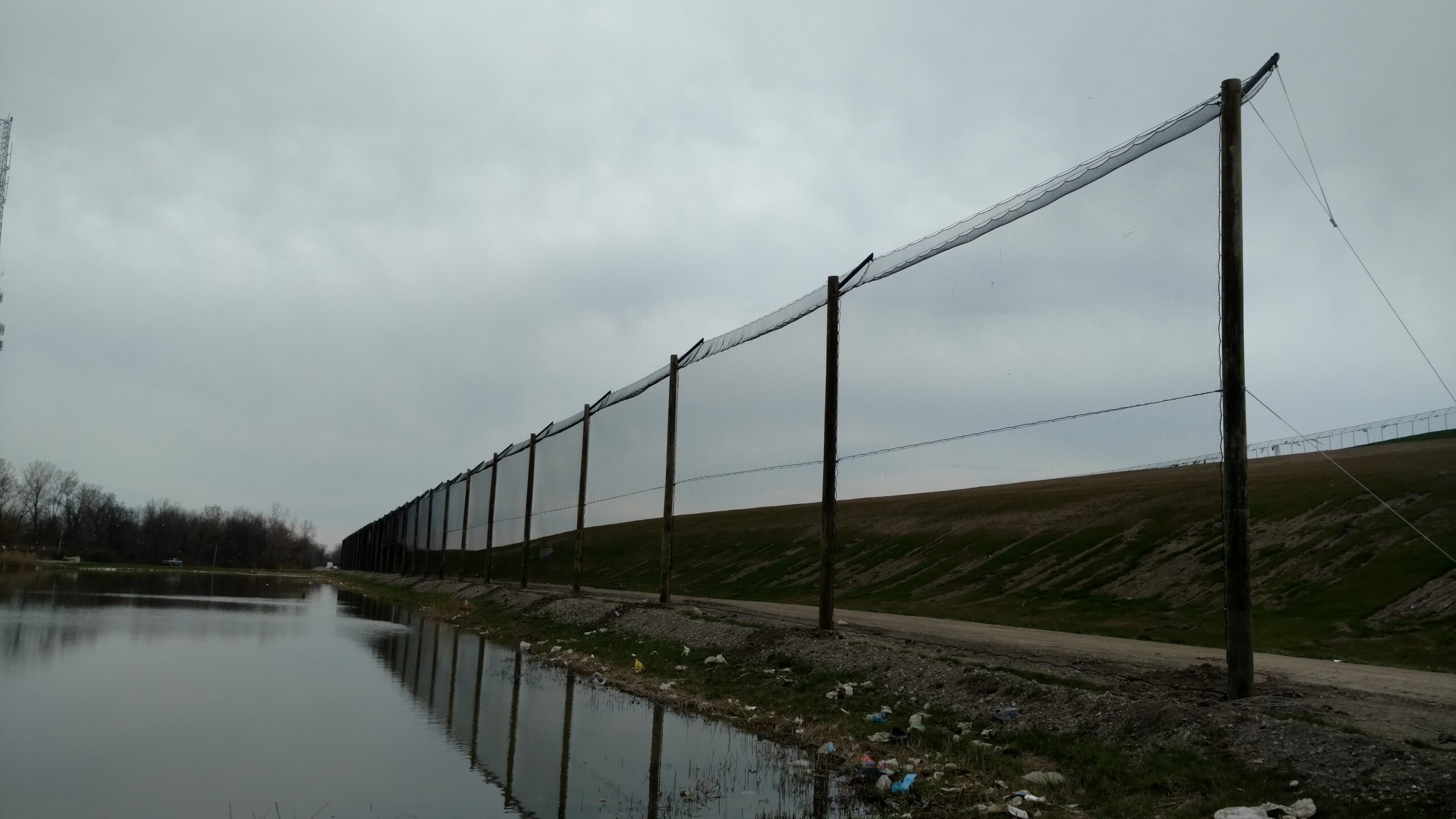 Litter Control Fence - Riverview Land Preserve, MI | GRN