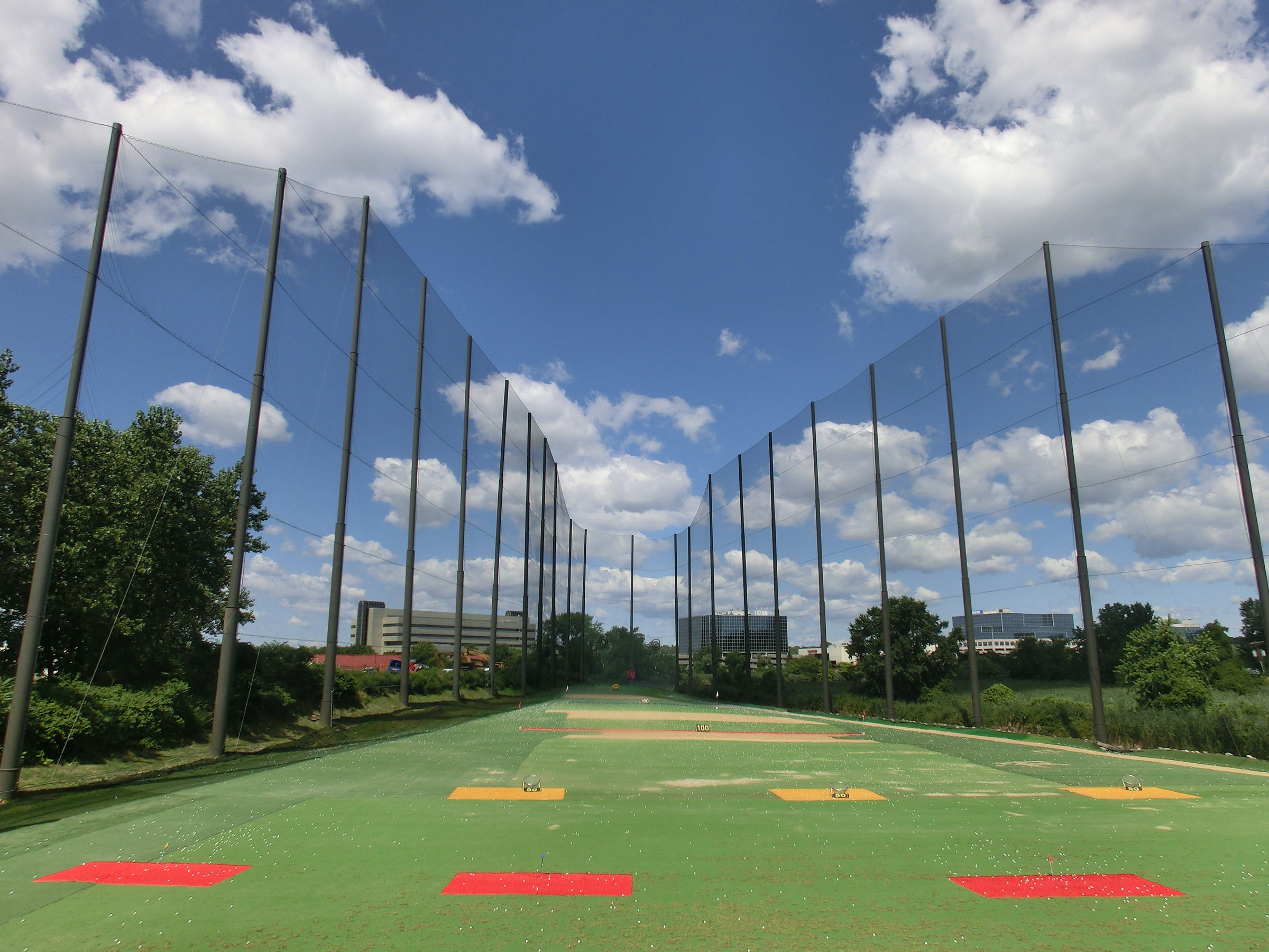 Golf Range Netting Installation | Golf Range Netting