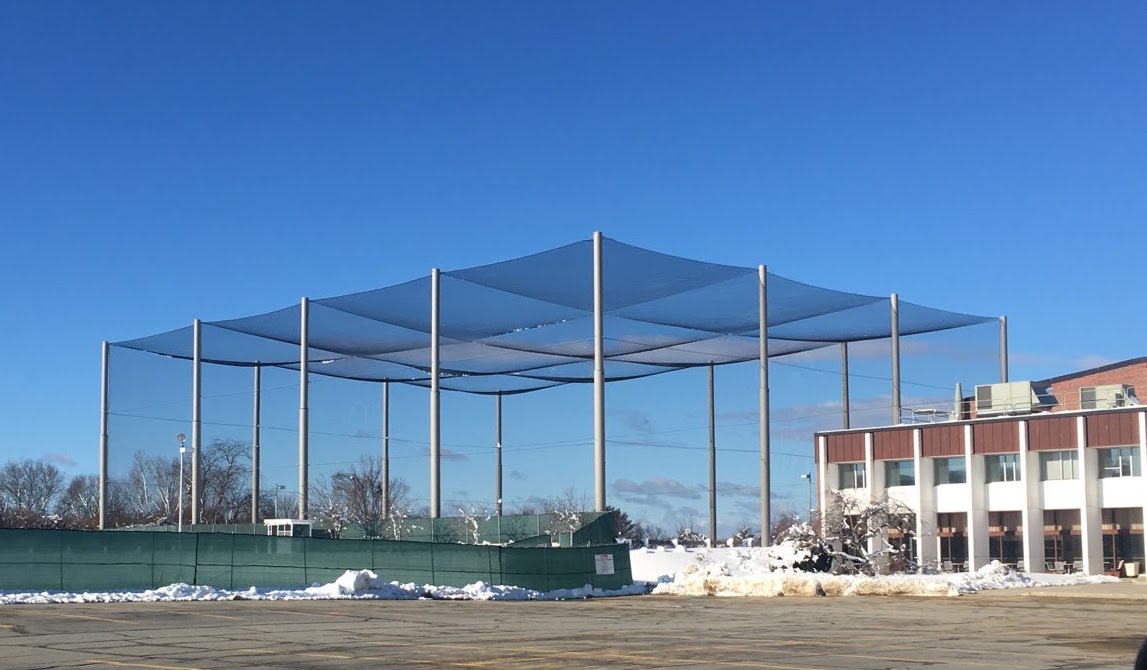 Golf Range and Drone Enclosure Netting Solutions | Golf Range Netting