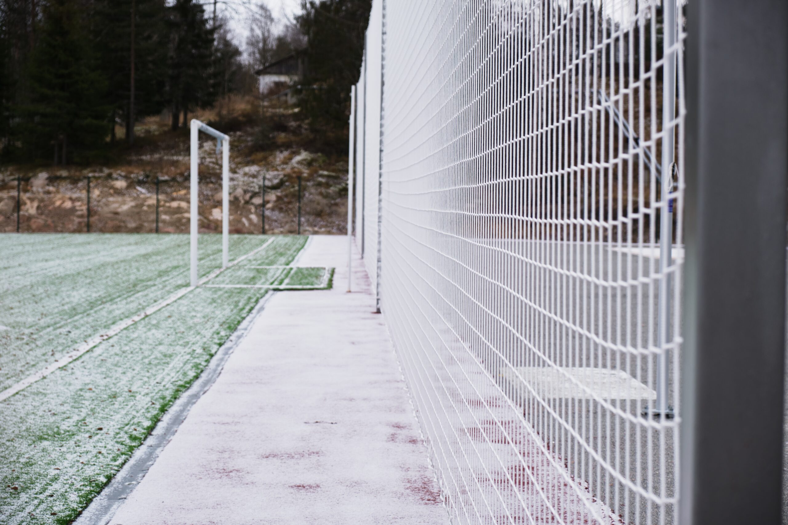 Preparing Sports Nets for Winter | Golf Range Netting