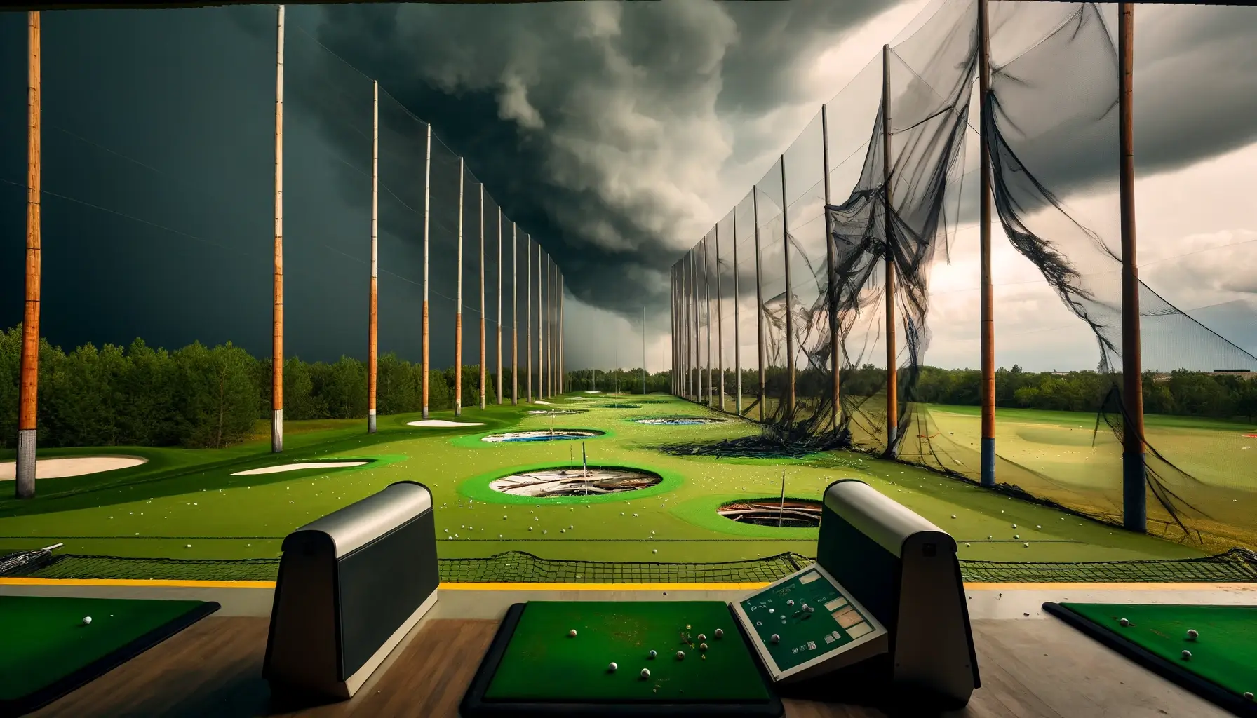 Prepare Your Golf Range Netting for Storm Season | Golf Range Netting